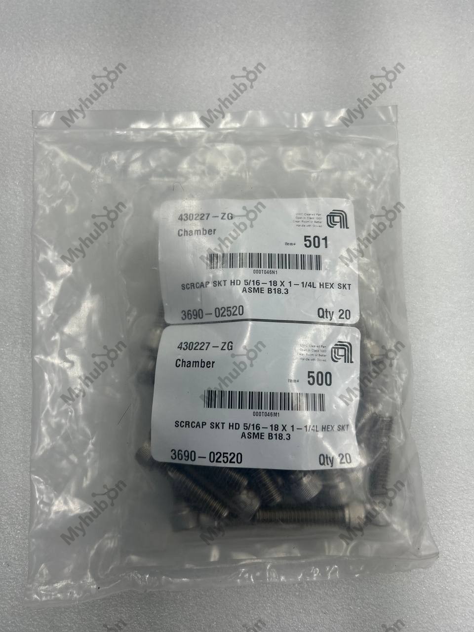 SCR CAP SKT HD 5/16-18 1-1/4L HEX SKT SS | 3690-02520 - MyHubon
