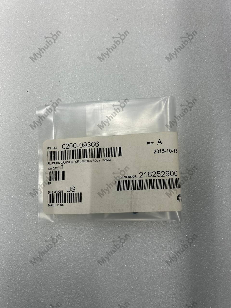 PLUG DC GRAPHITE POLY 150MM | 0200-09366 - MyHubon